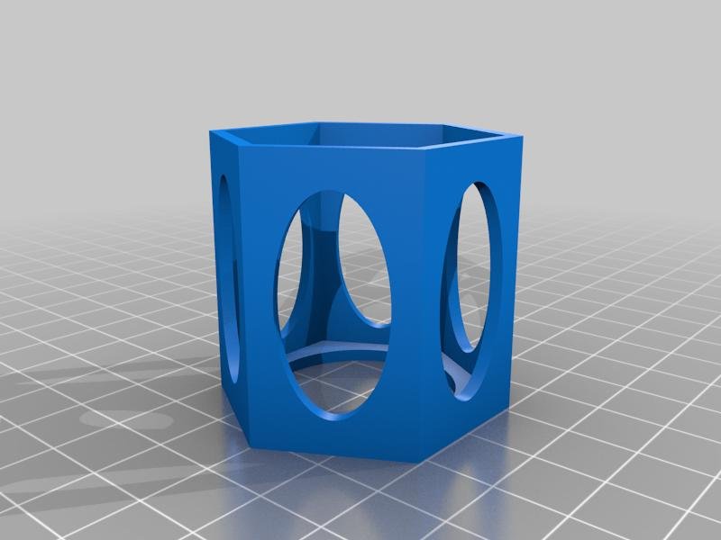 Modular Hex Pod Paint Rack 3D Printer Model Download Free STL File ...