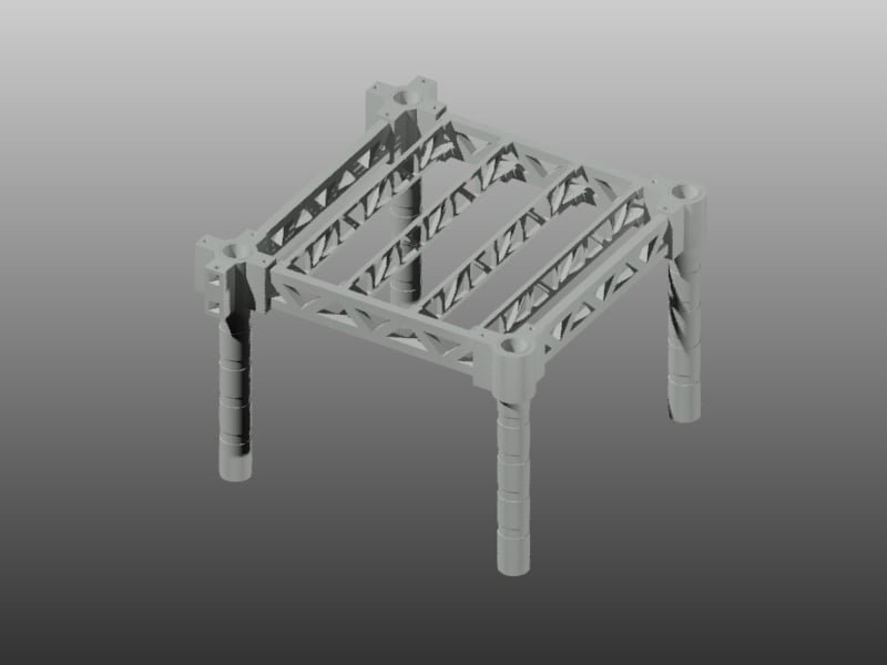 Expandable Shelving 3D Printer Model Download Free STL File - 3axis.co