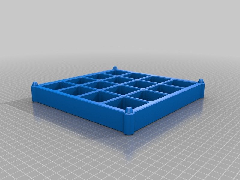 Stackable Parts Trays 3D Printer Model Download Free STL File - 3axis.co