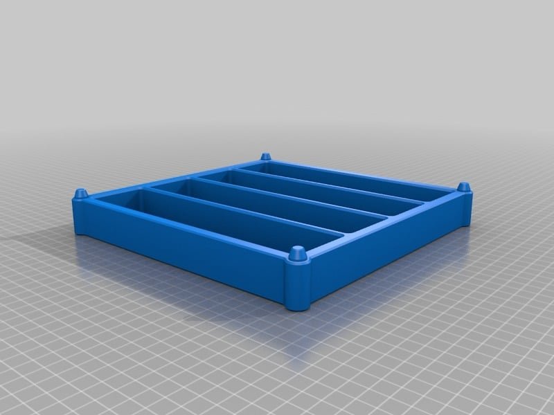 Stackable Parts Trays 3D Printer Model Download Free STL File - 3axis.co