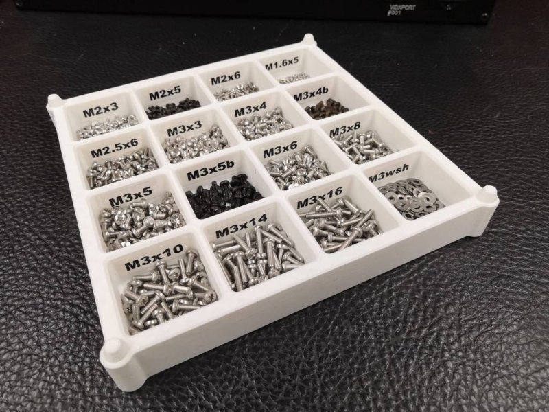 Stackable Parts Trays 3D Printer Model Download Free STL File - 3axis.co