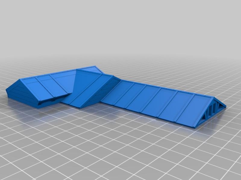 Narrow Gauge Station 3D Printer Model Download Free STL File - 3axis.co