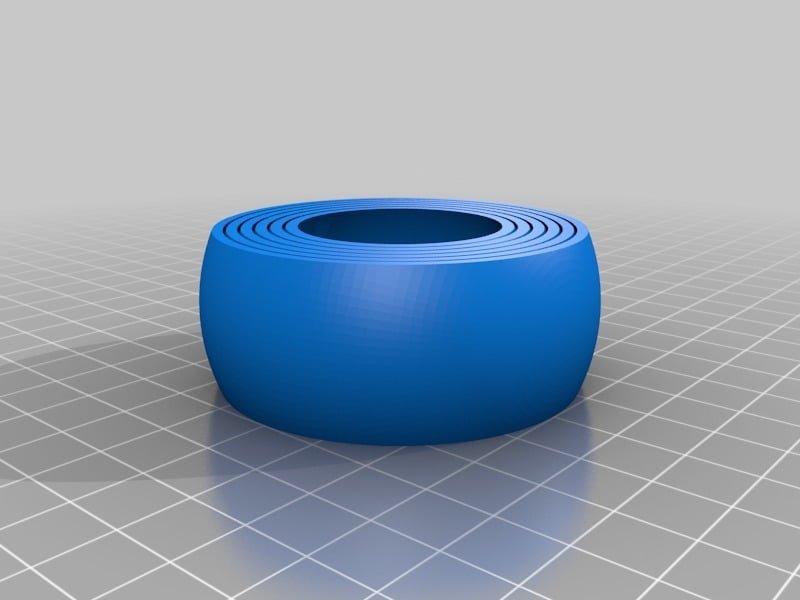Concentric Fidget, Print In Place 3D Printer Model Download Free STL ...