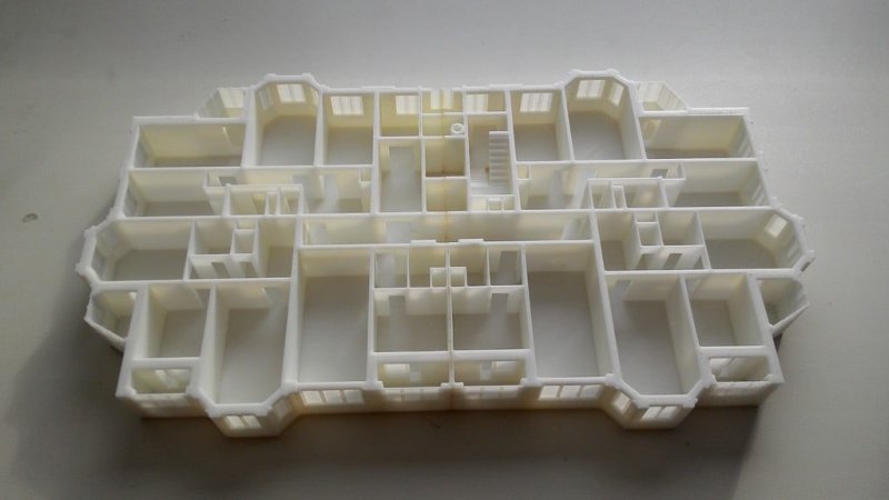 Blockhouse Building 1:125 3D Printer Model Download Free STL File ...