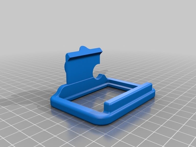 GoPro Hero 2 Camera Naked Mounting Clip 3D Printer Model Download Free ...