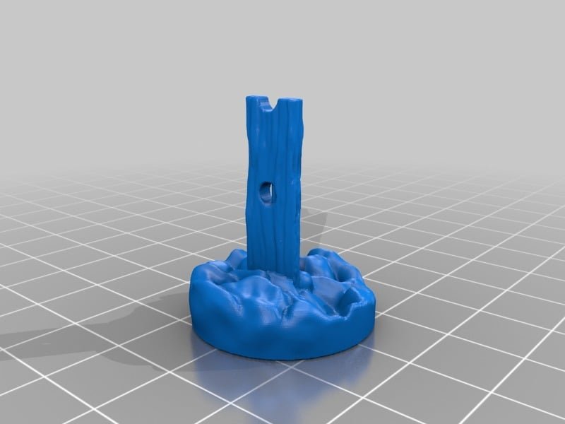 Miniature Halloween/RPG Signs 3D Printer Model Download Free STL File ...