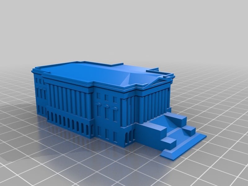 The Capitol – Legislative 3D Printer Model Download Free STL File ...