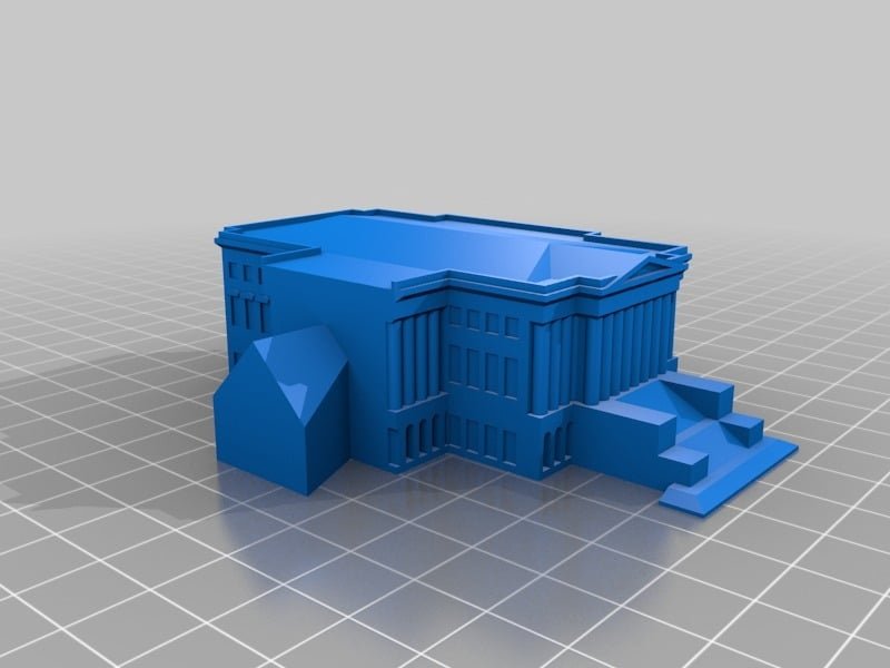 The Capitol – Legislative 3D Printer Model Download Free STL File ...
