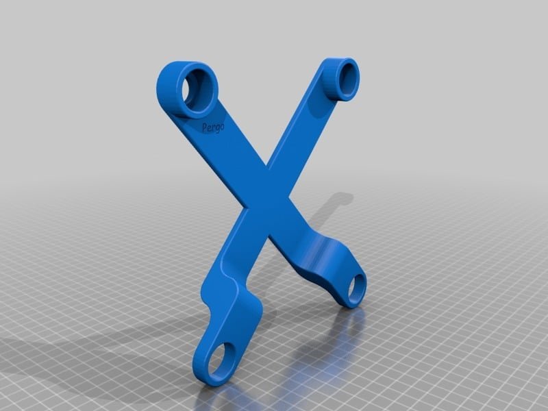 Pergo 1/2″ PVC Exapandable Shoe Rack 3D Printer Model Download Free STL ...