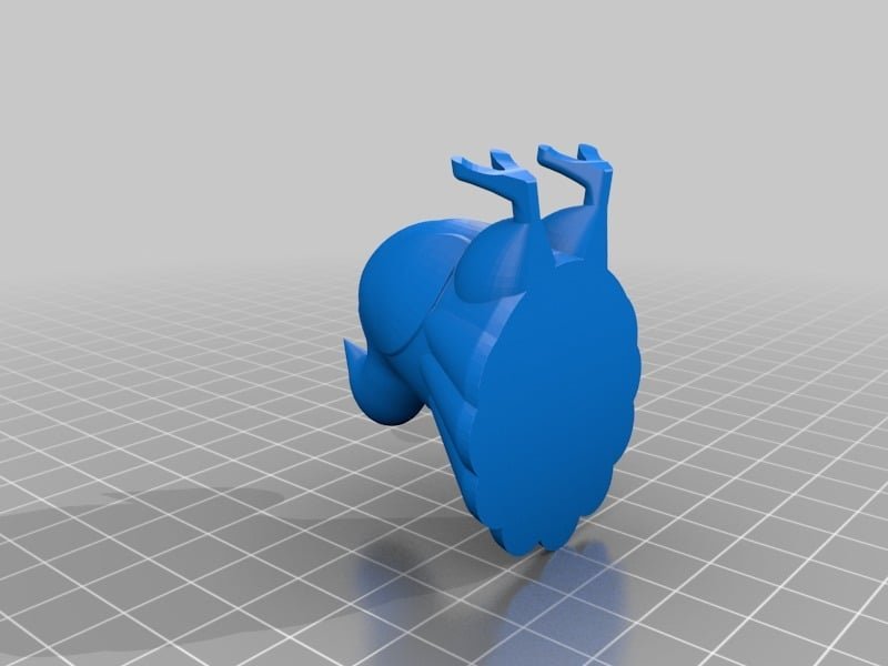 Thanksgiving Turkey 3D Printer Model Download Free STL File - 3axis.co