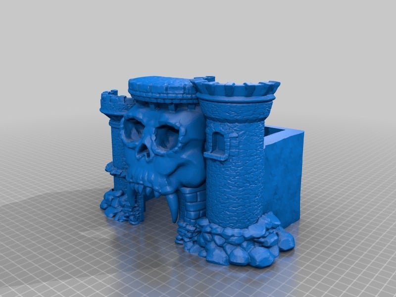 Castle Grayskull Critter Hide With Removable Top 3D Printer Model ...
