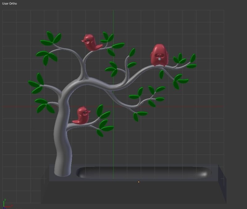 Jewellery Tree 3D Printer Model Download Free STL File - 3axis.co
