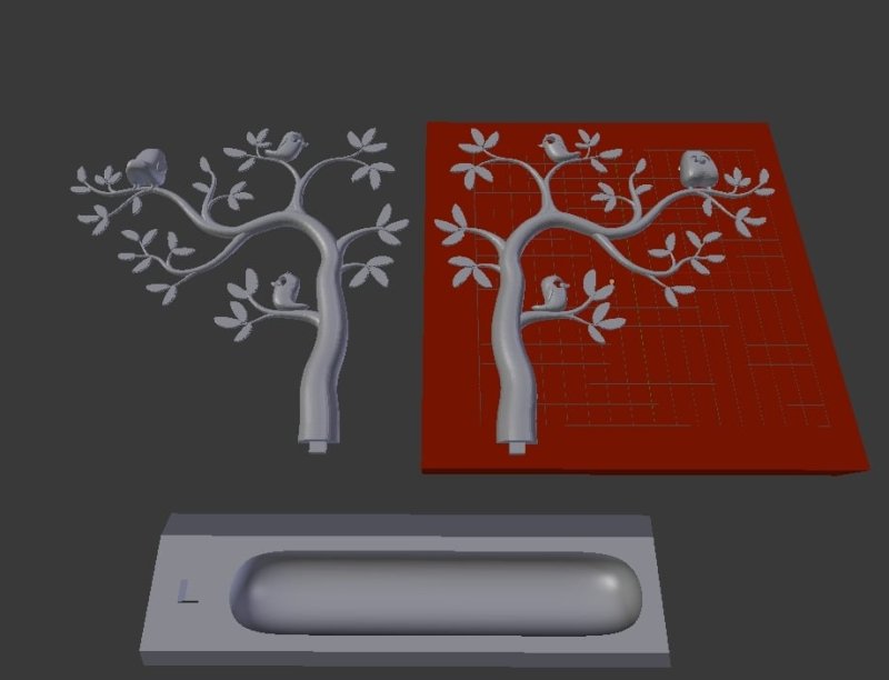 Jewellery Tree 3D Printer Model Download Free STL File - 3axis.co