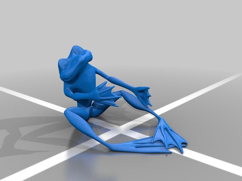 Frog Holding A Plant Pot 3D Printer Model Download Free STL File - 3axis.co