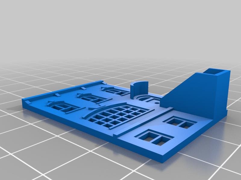 Urban Building 21 – Town House (z-scale) 3D Printer Model Download Free ...