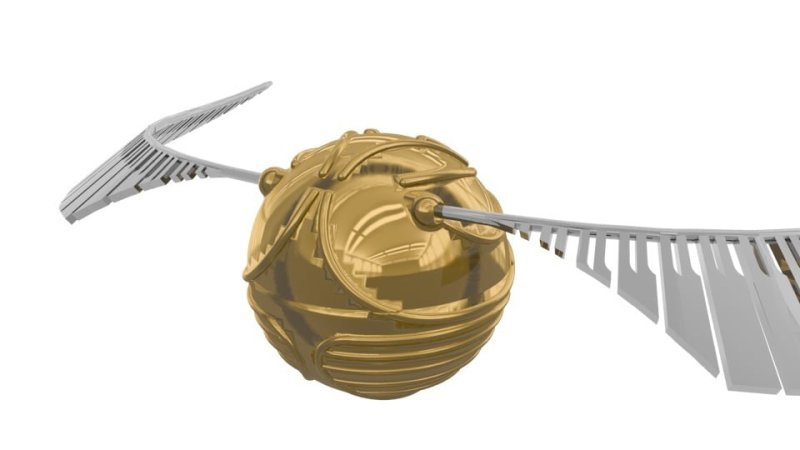 Golden Snitch Ring Box 3D Printer Model Download Free STL File - 3axis.co