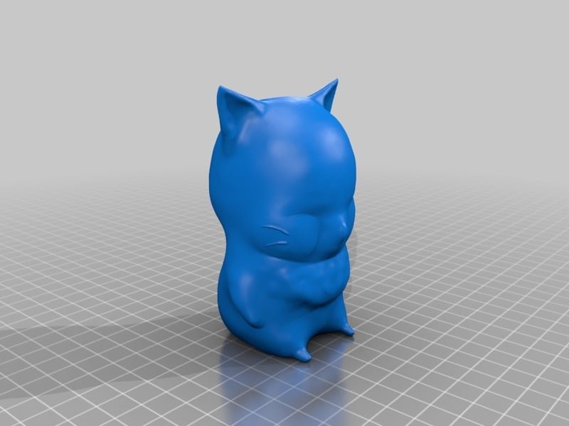 Valentine’s Moogle 3D Printer Model Download Free STL File - 3axis.co