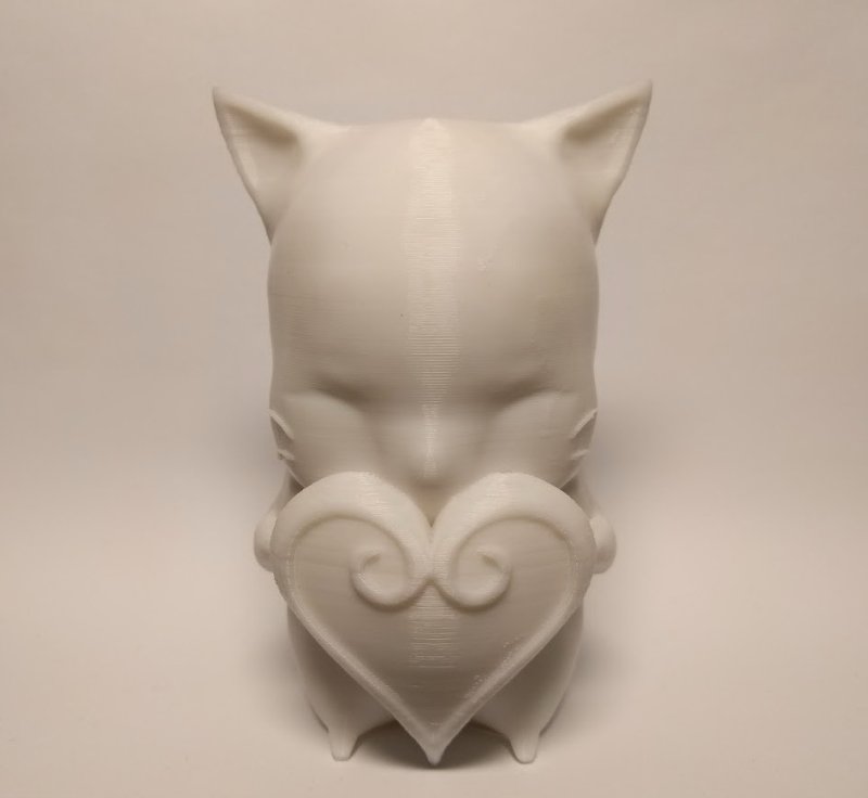 Valentine’s Moogle 3D Printer Model Download Free STL File - 3axis.co