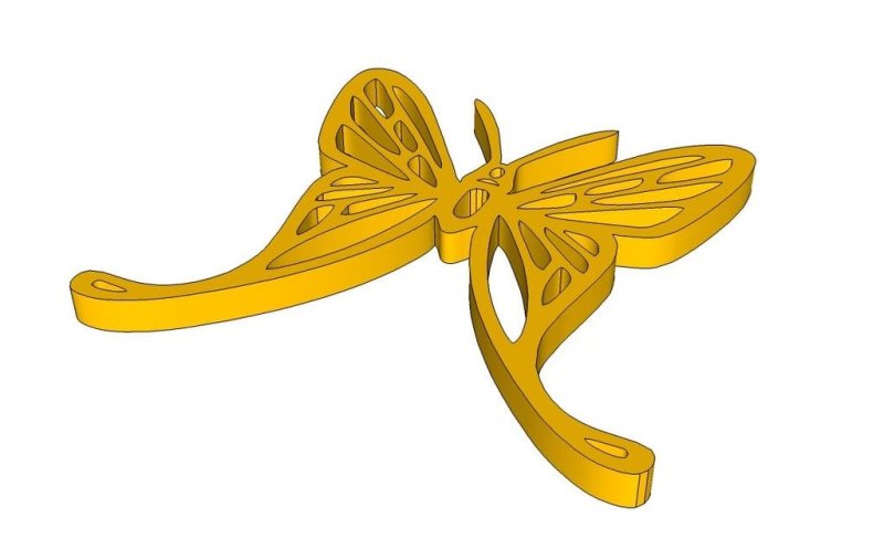 Butterfly # 63 3D Printer Model Download Free STL File - 3axis.co