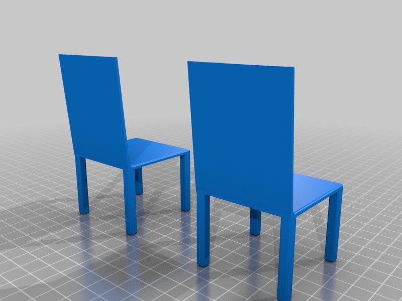 Furniture 3D Printer Model Download Free STL File - 3axis.co