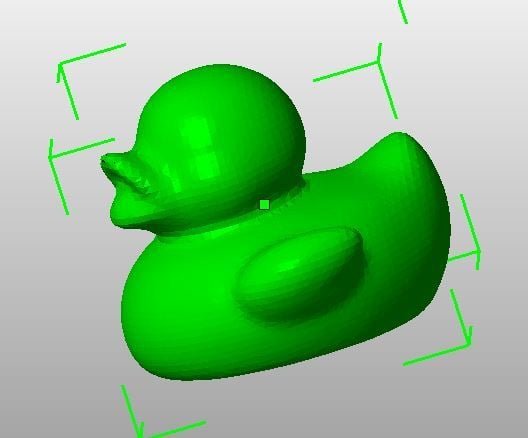 Duck 3D Printer Model Download Free STL File - 3axis.co