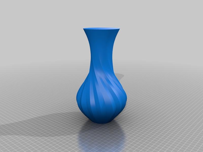 Vase 3D Printer Model Download Free STL File - 3axis.co