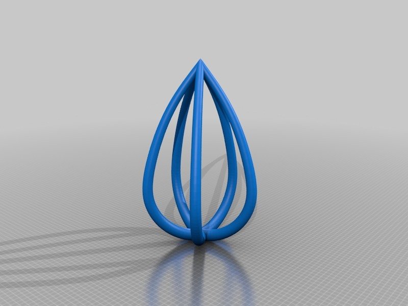Drop Hanging Planter 3D Printer Model Download Free STL File - 3axis.co