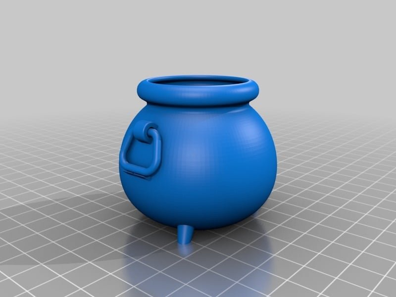 Irish Pot Of Gold 3D Printer Model Download Free STL File - 3axis.co
