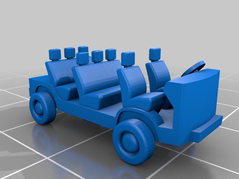 VW T3 Vanagon Van (1:160 N Scale) 3D Printer Model Download Free STL ...