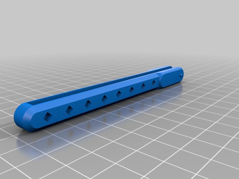 Balisong Comb 3D Printer Model Download Free STL File - 3axis.co