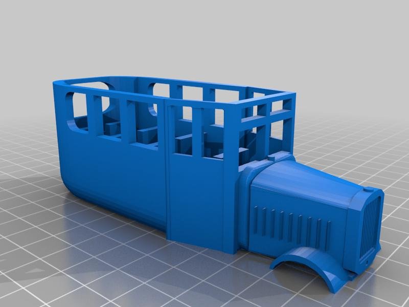 Railbus (O Scale Narrow Gauge Model) Irlande Inspired CDRJC 3D Printer ...