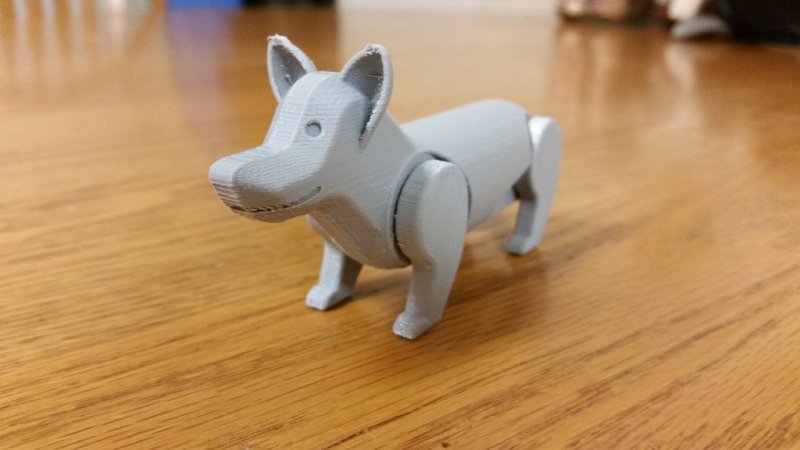 Rusty The Adventure Corgi 3D Printer Model Download Free STL File ...
