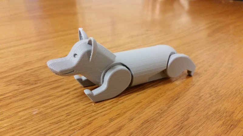 Rusty The Adventure Corgi 3D Printer Model Download Free STL File ...