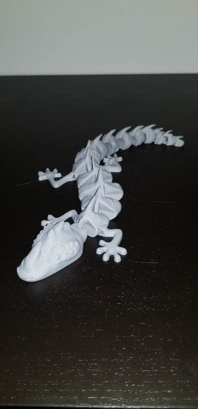 Articulated Spiky Lizard 3D Printer Model Download Free STL File - 3axis.co