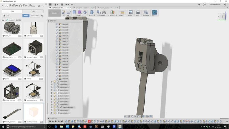T-slot V-slot Universal Camera Mount :CR10, Tevo Tornado, Ender 3 ...