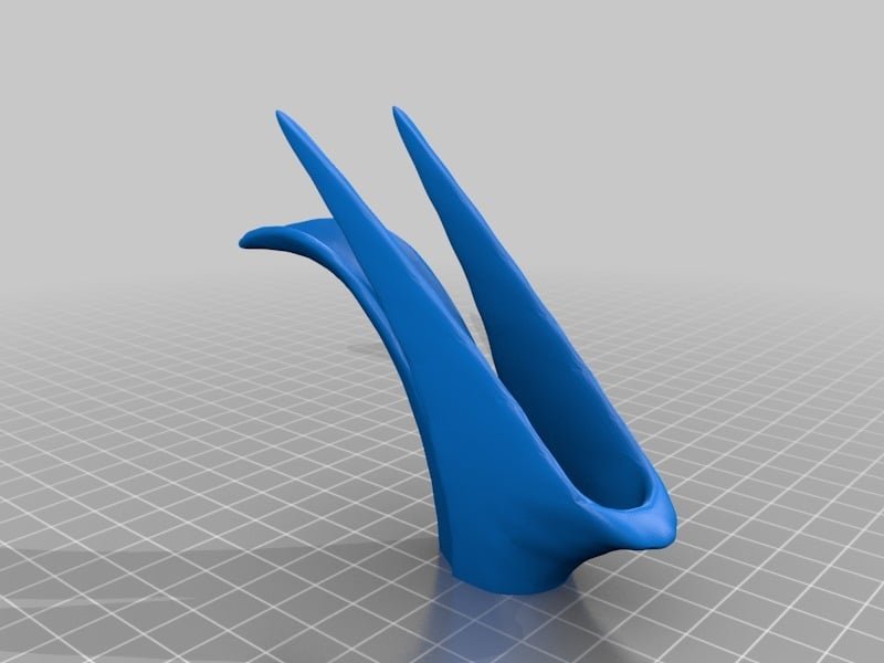 Skull Sickle 3D Printer Model Download Free STL File - 3axis.co
