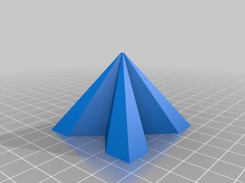 FAST And Strong Painter’s Pyramids 3D Printer Model Download Free STL ...