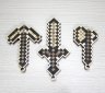 Laser Cut Minecraft Keychains DXF File Free Download - 3axis.co