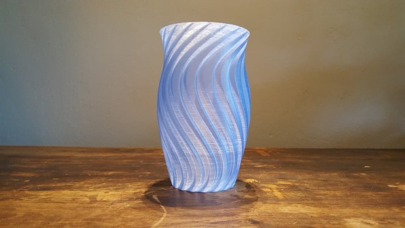 Wave Lamp 2 3D Printer Model Download Free STL File - 3axis.co