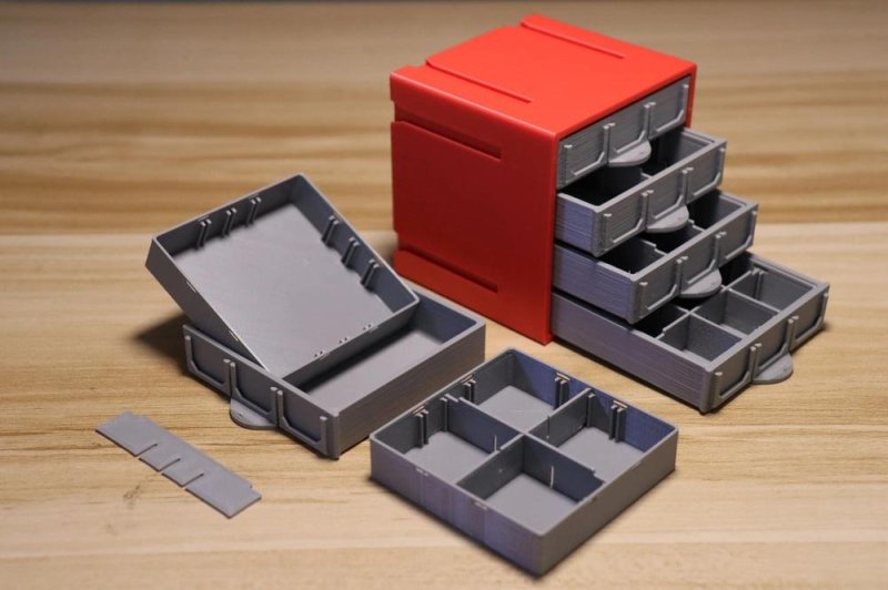 Organizer Box 3D Printer Model Download Free STL File - 3axis.co