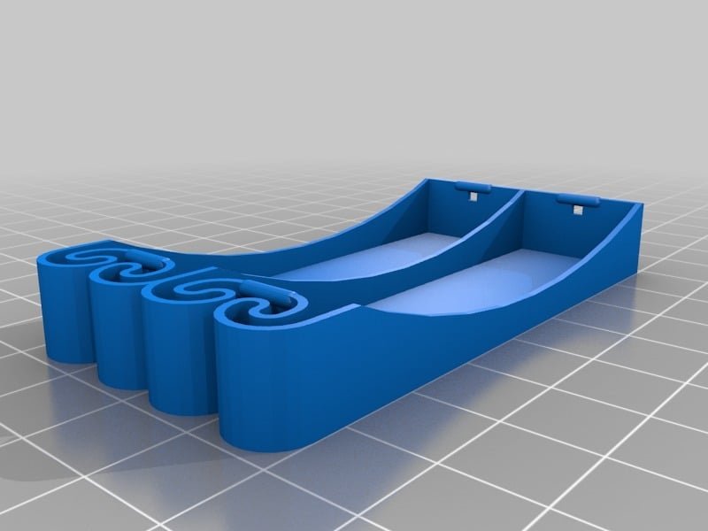 EZ 18650 Charging Trays With Printed Spring 3D Printer Model Download ...