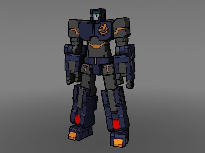 Mini Action Figure 40mm 3D Printer Model Download Free STL File - 3axis.co