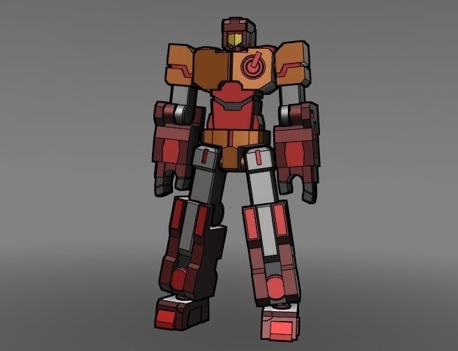 Mini Action Figure 40mm 3D Printer Model Download Free STL File - 3axis.co