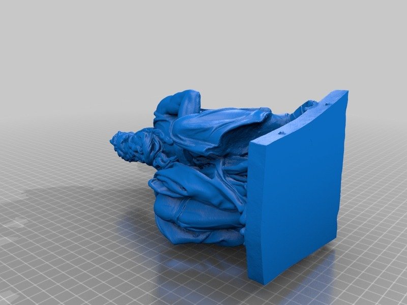 Moses By Michelangelo 3D Printer Model Download Free STL File - 3axis.co