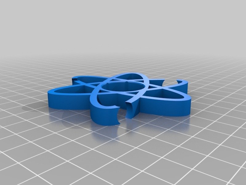 Atom Fidget Spinner Toy – Hand Spin Focus 3D Printer Model Download ...