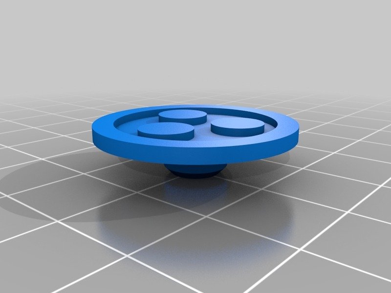Atom Fidget Spinner Toy – Hand Spin Focus 3D Printer Model Download ...
