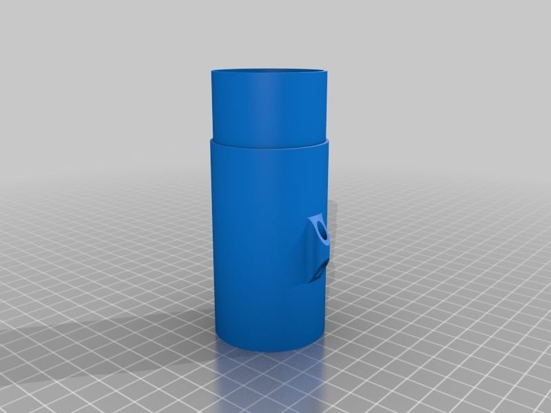 Modular Model Rocket 3D Printer Model Download Free STL File - 3axis.co