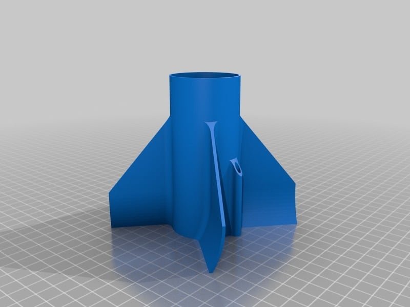 Modular Model Rocket 3D Printer Model Download Free STL File - 3axis.co