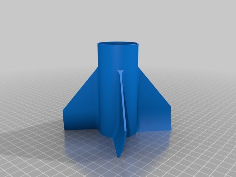 Modular Model Rocket 3D Printer Model Download Free STL File - 3axis.co