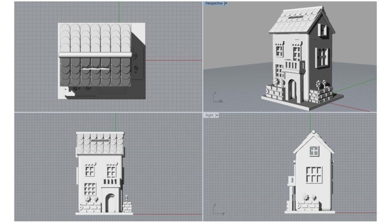 My Cozy Savings Bank 3D Printer Model Download Free STL File - 3axis.co